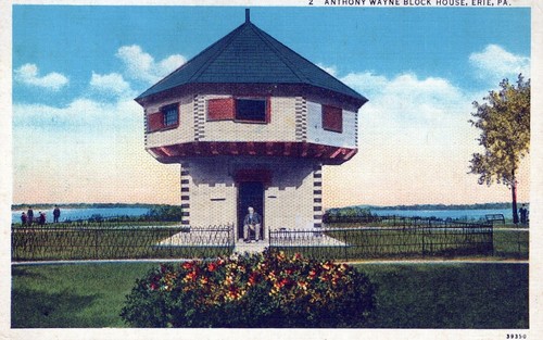 Erie Pennsylvania Anthony Wayne Block House Postcard | eBay