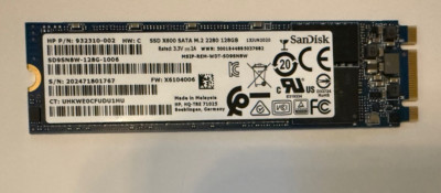 SanDisk 128GB SATA SSD Solid State Drive M.2 2280 X600 SD9SN8W-128G ...