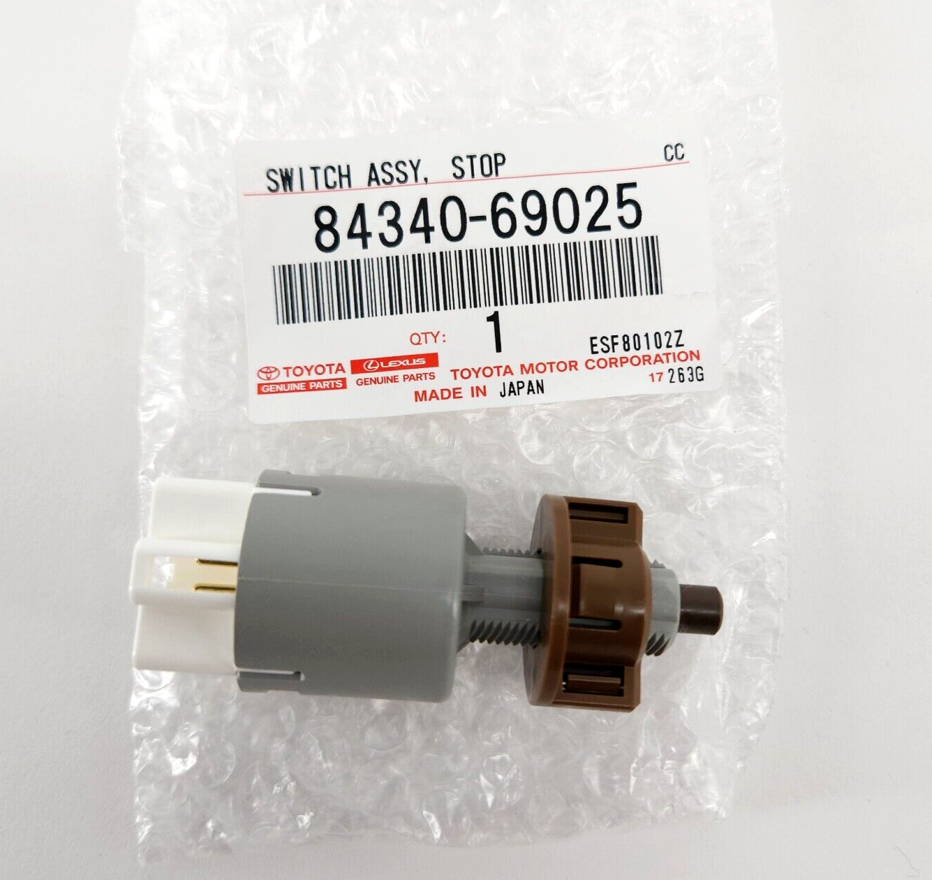 Genuine OEM Toyota Scion 84340-69025 Brake Light Stoplamp Switch | eBay