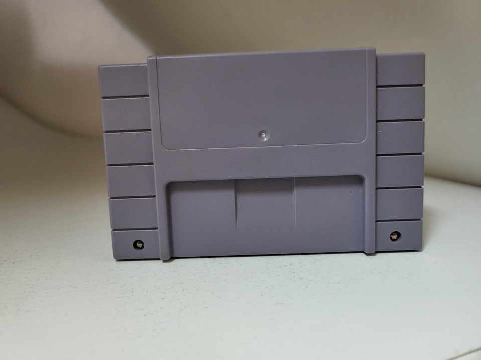 NEW Authentic Official OEM Gray Super Nintendo SNES Shell Cartridge W ...