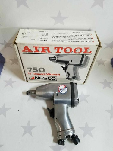 NESCO 750 1/2" Drive Compact Stubby Air Impact Gun Wrench " New" | eBay