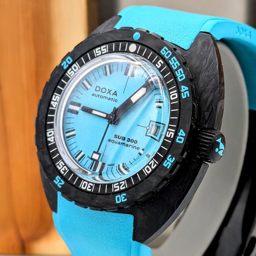 Doxa Sub 300 Carbon Professional, Aquamarine | eBay