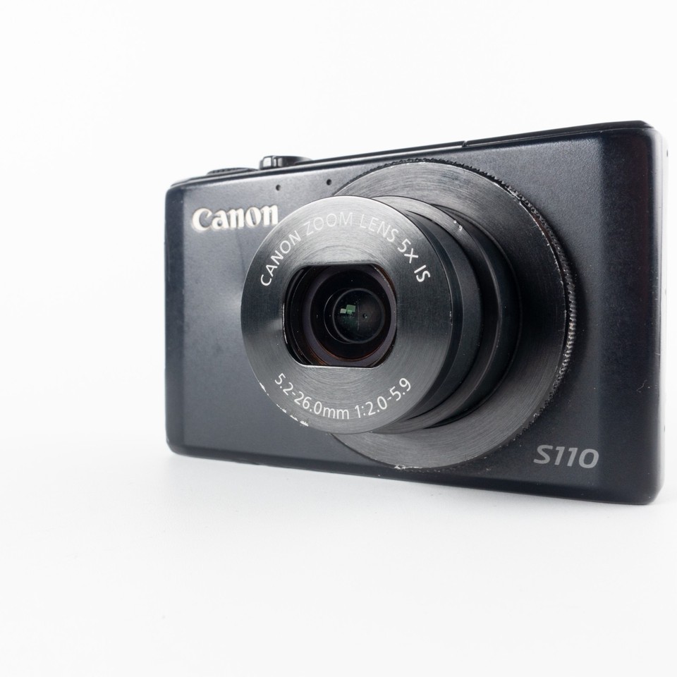 **READ** Canon PowerShot S110 12.1MP Digital Camera - Black | eBay