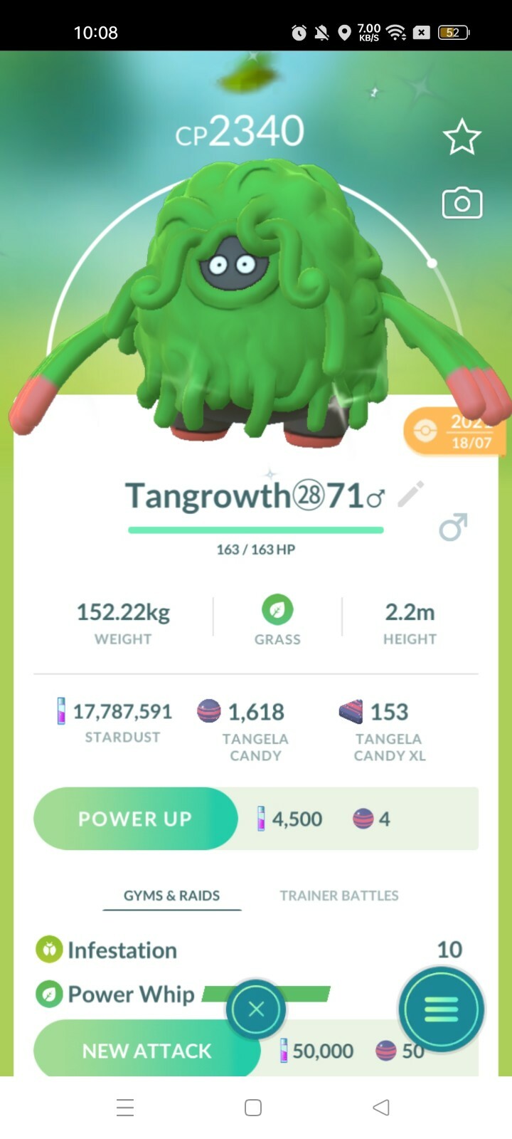 Pokemon Tangela Evolution