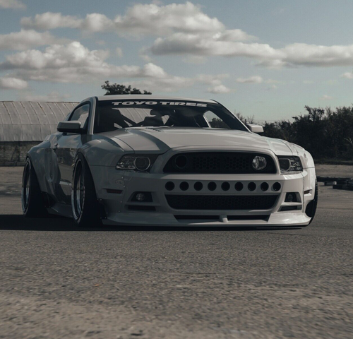 SHIROKAI Ford Mustang S197 (2013-2014) Widebody kit | eBay