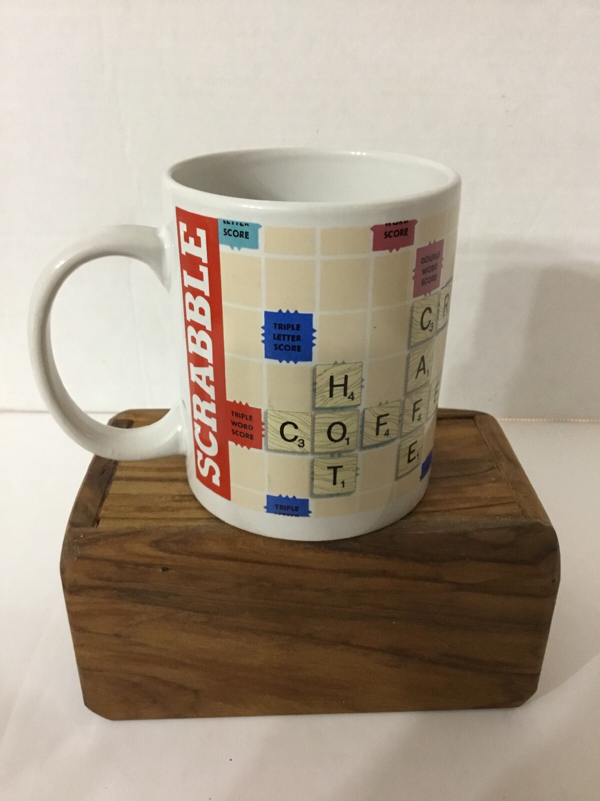 Scrabble Mug Game Tile Board Official Hasbro Collectible Cup Coffee ...