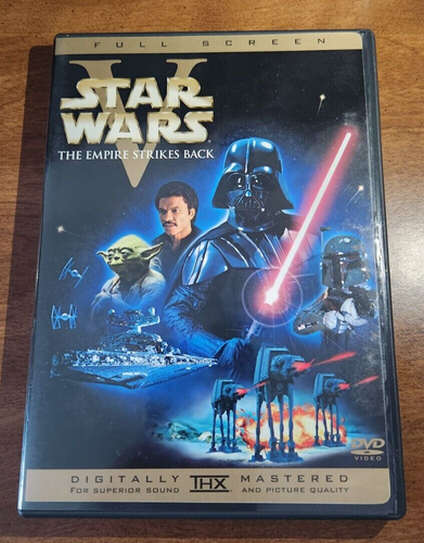 STAR WARS V: THE EMPIRE STRIKES BACK (DVD REMASTERED FULLSCREEN) GEORGE ...