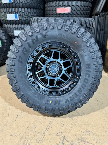 4) 17x9 Black Rhino Kelso Wheels Rims 35" MT Tires 6X135 Ford F-150 ...