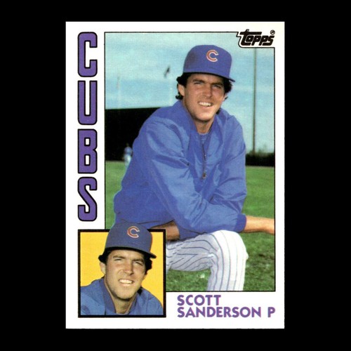 Scott Sanderson 1984 Topps Traded Chicago Cubs #106T R321F 3 | eBay