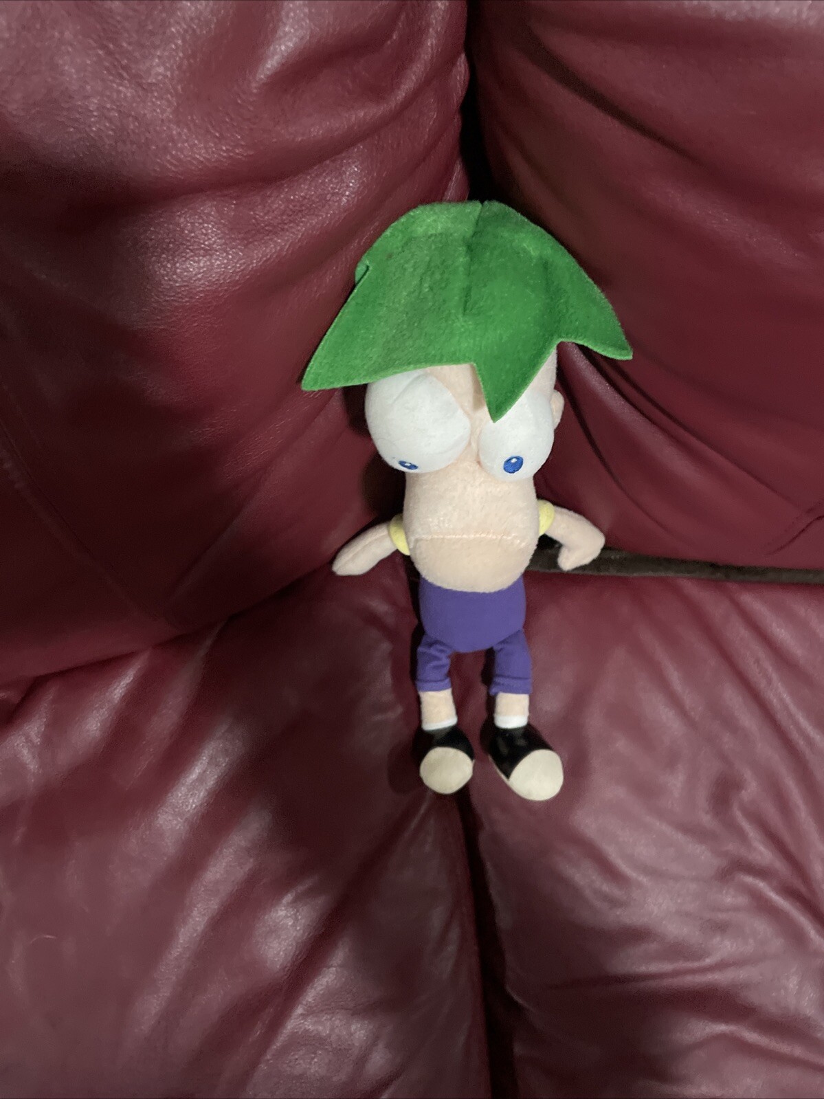 Disney Parks Phineas and Ferb Talking Ferb Plush 17 Inch Sound Does Not ...