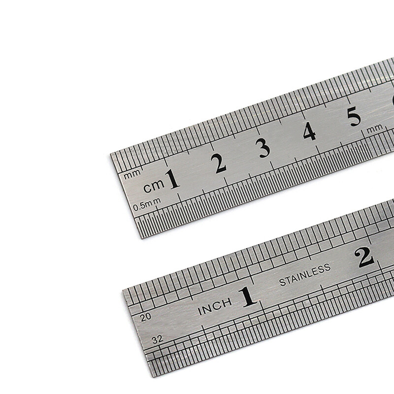 Steel Ruler Drawing