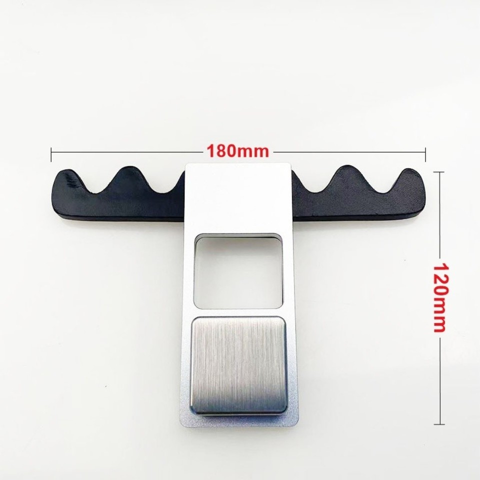 Portable Pool Cue Rack 4 Slots Table Side Cue Holder With Leather Pads ...