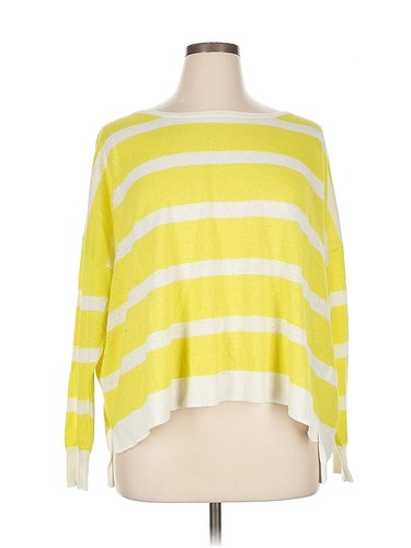 CAbi Women Yellow Pullover Sweater XL | eBay