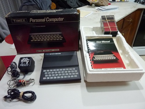 Vintage Timex Sinclair 1000 Personal Computer 16kRAM Original Box ...