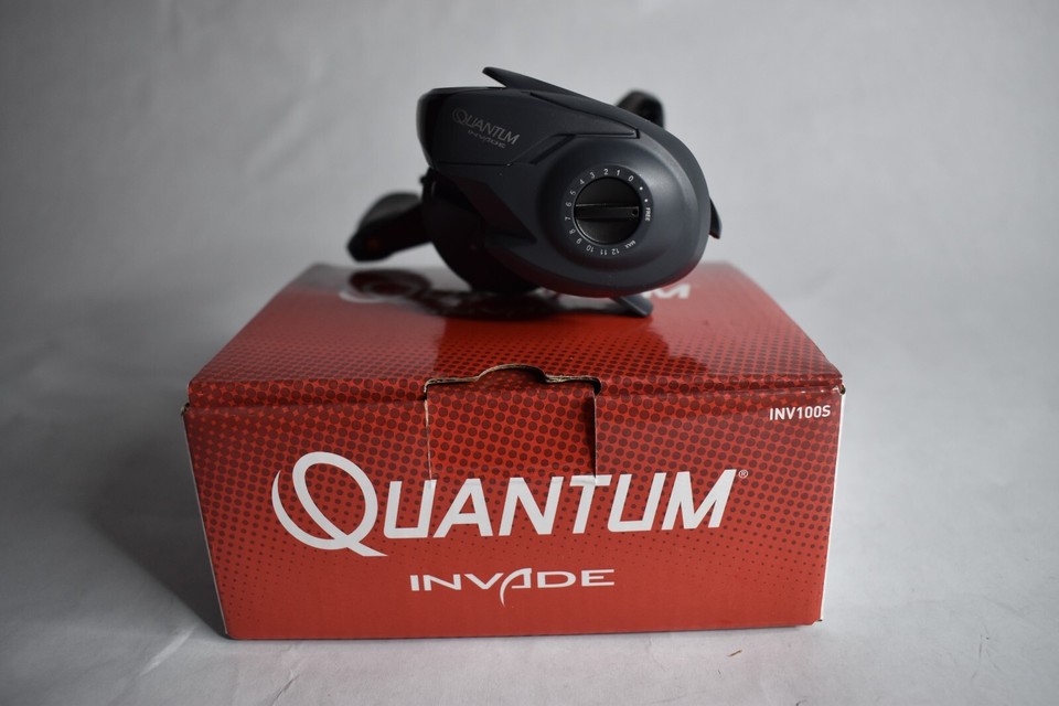 Quantum Invade 100 6.1:1 Right Hand Casting Reel INV100S | eBay