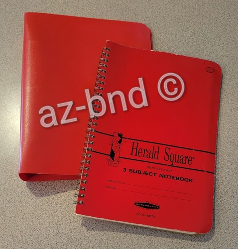 2-VTG Small Ruled Notebooks (3) Subject 90 Sheet & (5) Subject 100 ...