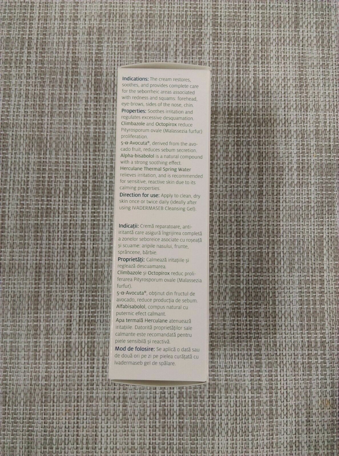 Ivatherm IVADERMASEB anti-redness, anti-squams moisturizing cream ...