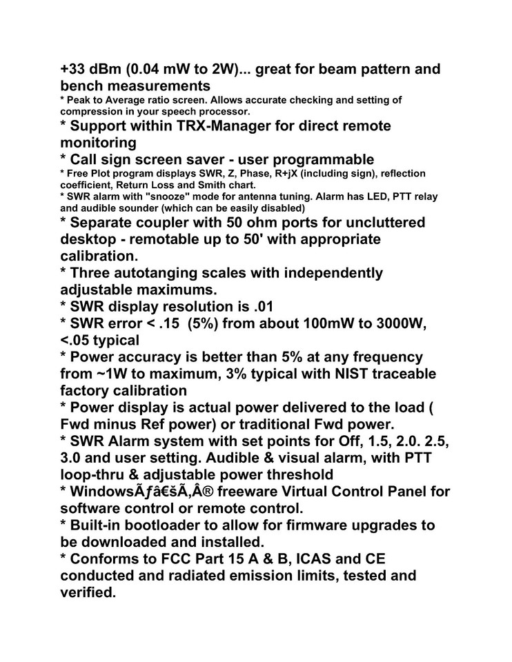 Telepost LP 100a Wattmeter - Great condition, with power supply ...