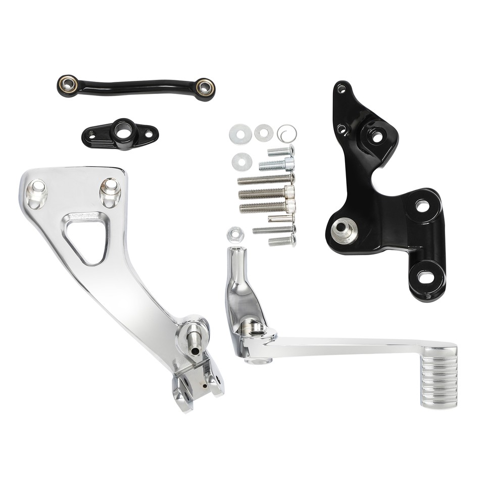 Mid Controls Shift Side &Brake Side Set Fit For Harley Sport Glide Fat ...