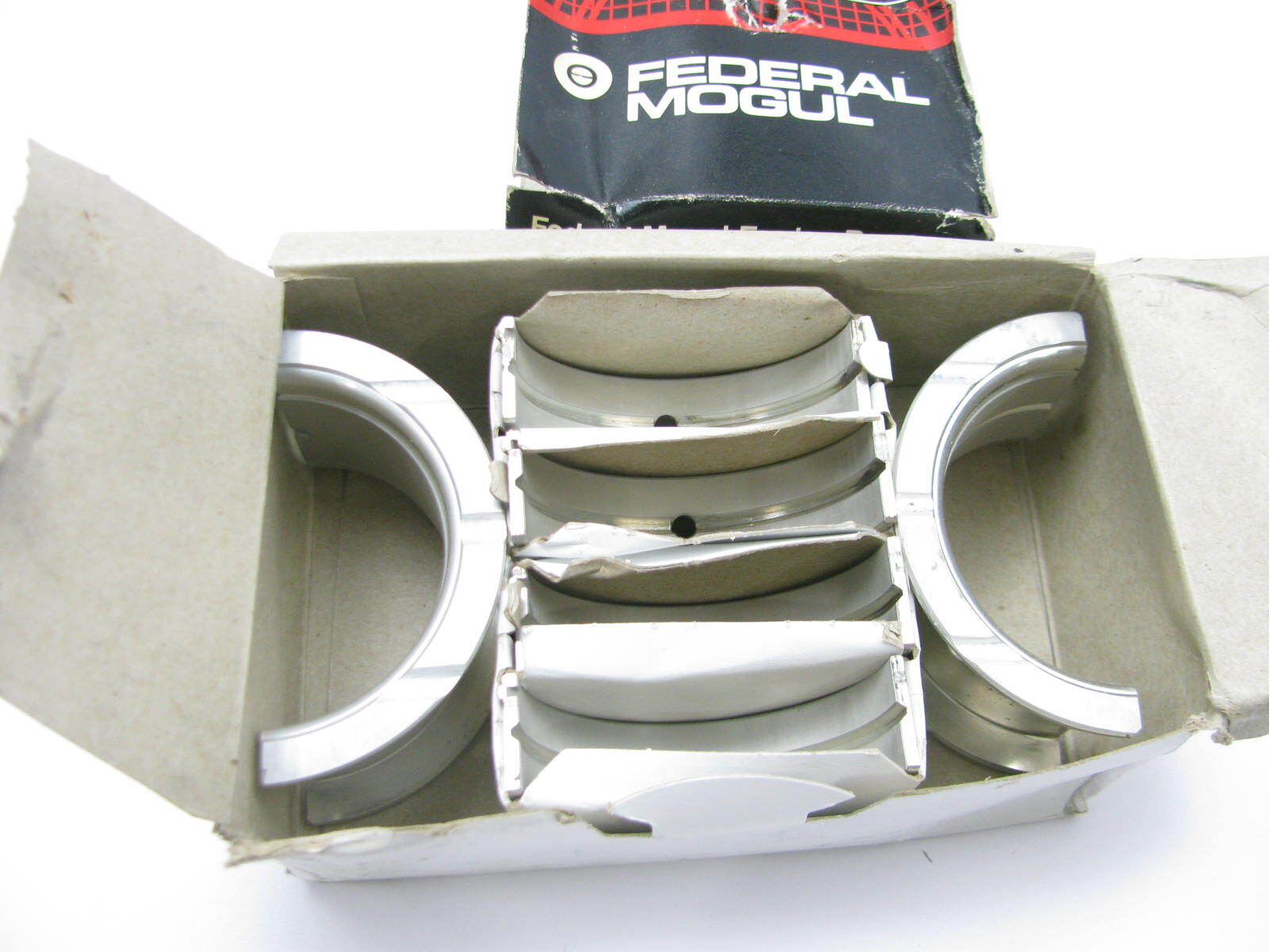 Federal Mogul 7267M10 Main Bearings .010" - Chevrolet SBC 267 302 307 ...
