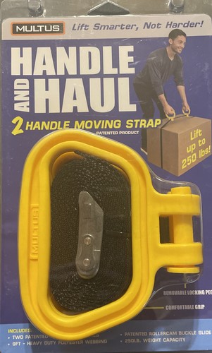 MULTUS Handle and Haul Moving Lifting Straps for Boxes Furniture ...