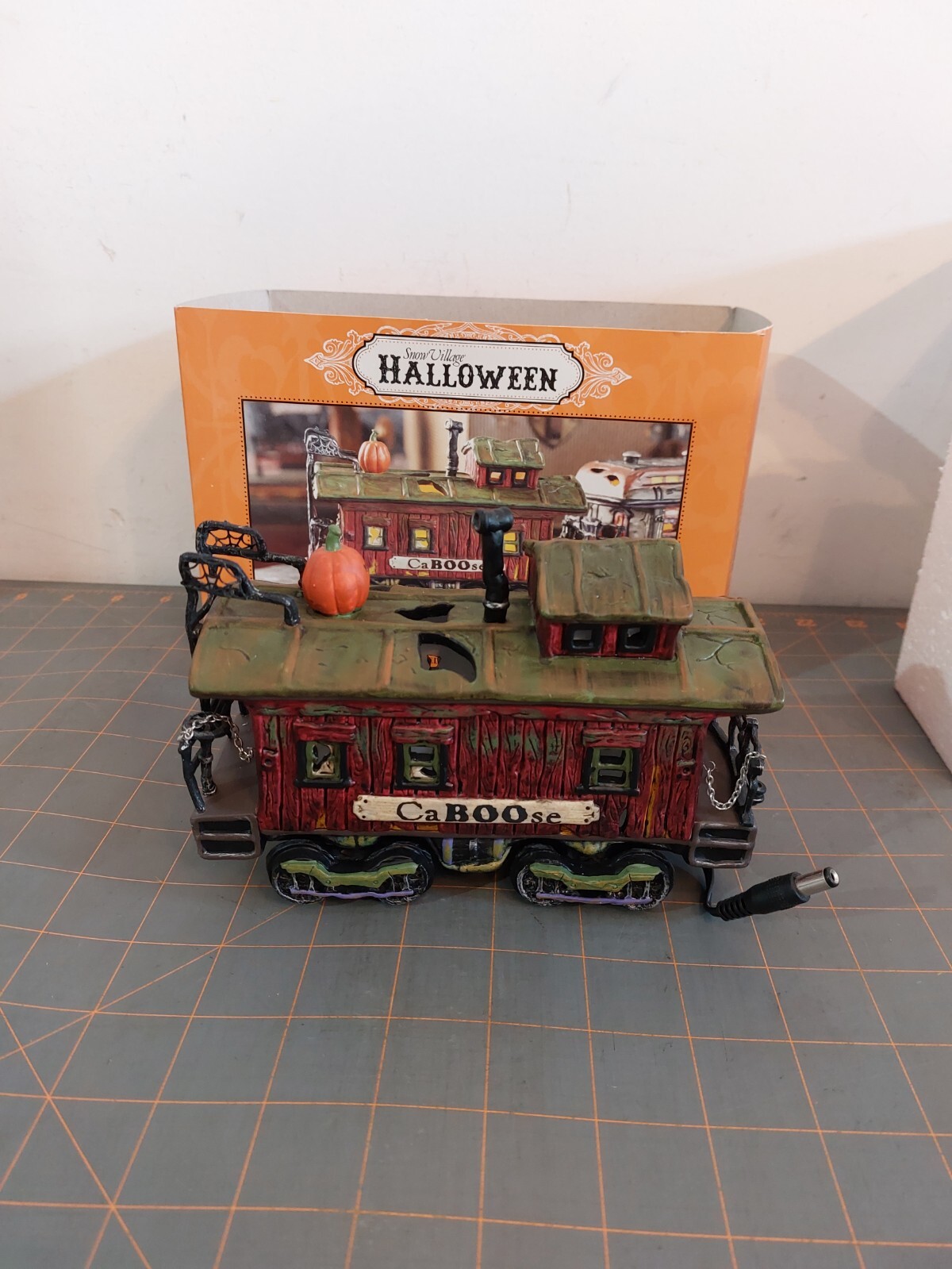 Department 56 Halloween Haunted Rails CaBOOse 10th Anniversary Edition ...