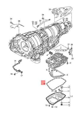 Genuine Gasket for oil sump 13 holes AUDI A4 Wagon S4 09E321371A | eBay