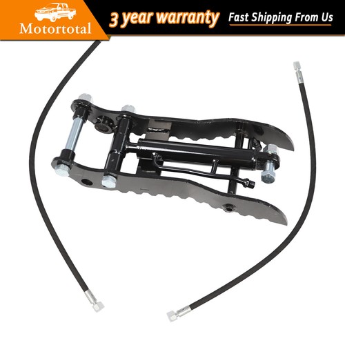 Hydraulic Thumb Clip For Mini Excavators Attachments Single Hole Metal ...