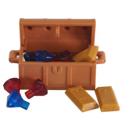 1 NEW LEGO Treasure Chest with jewel pieces and gold bars | eBay