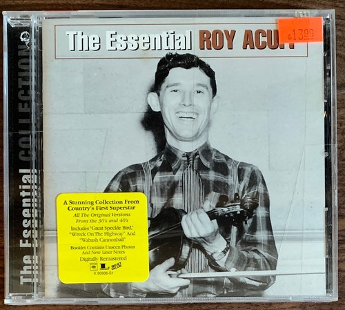 The Essential by Roy Acuff CD NEW SEALED w/ Hype Sticker Country Folk ...