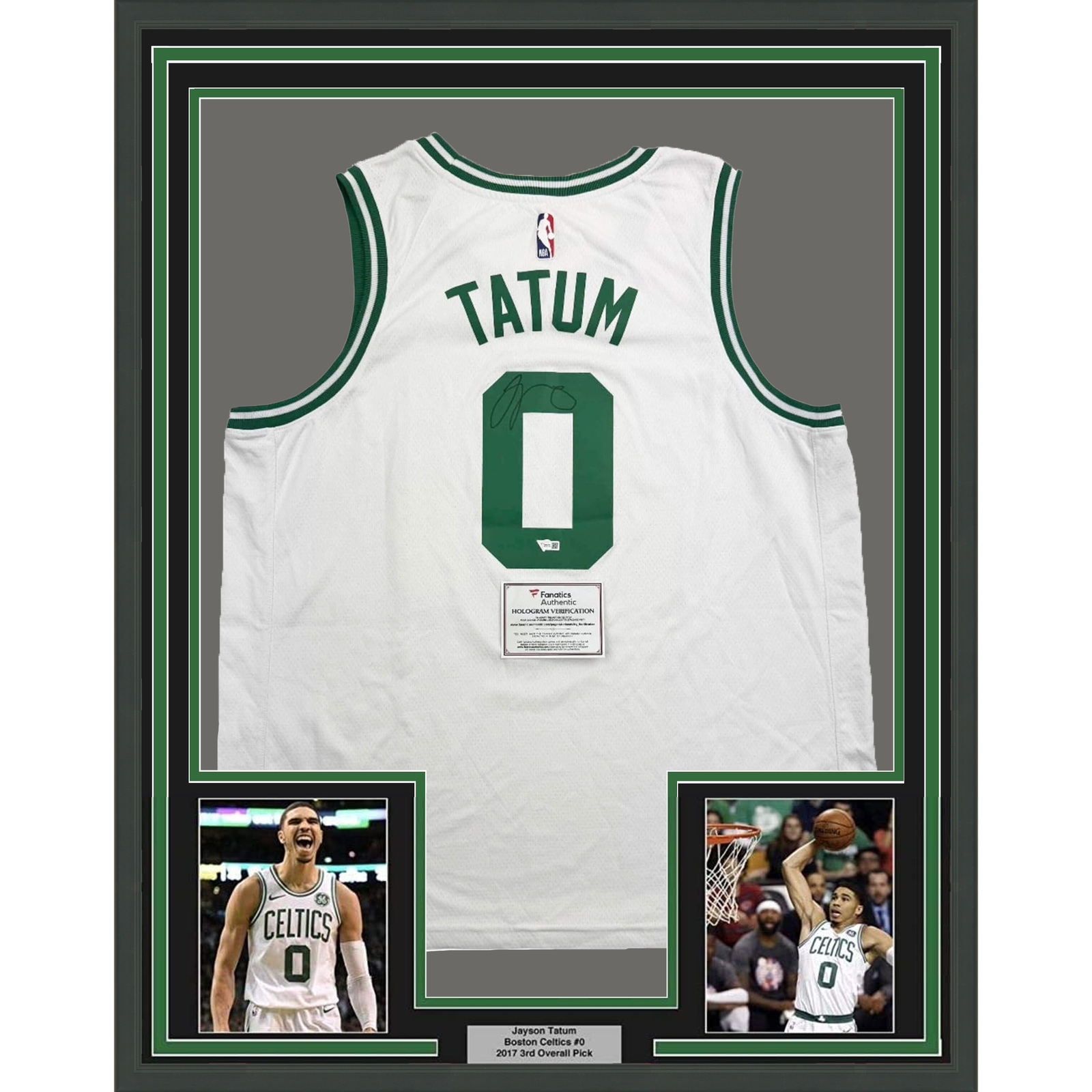 Jayson Tatum Autographed Memorabilia | Signed Photo, Jersey ...
