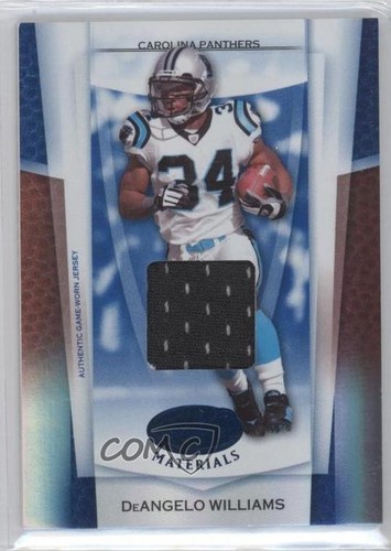 2007 Leaf Certified Materials Mirror Blue Materials /50 DeAngelo Williams #46 | eBay