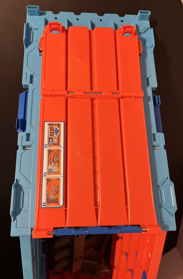 Hot Wheels FTH77 Track Builder System Race Crate Connectable Set Multi ...