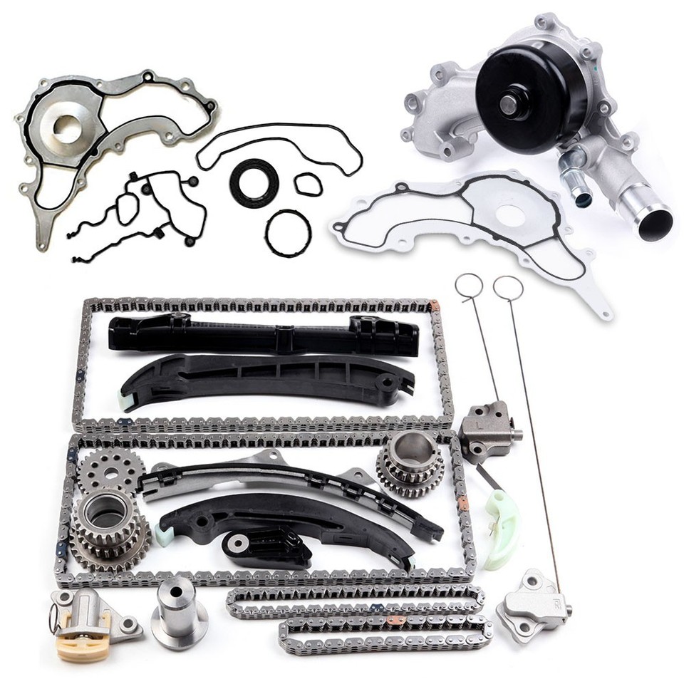 Timing Chain Kit Water Pump Cover Gasket For 11-15 CHRYSLER DODGE JEEP ...