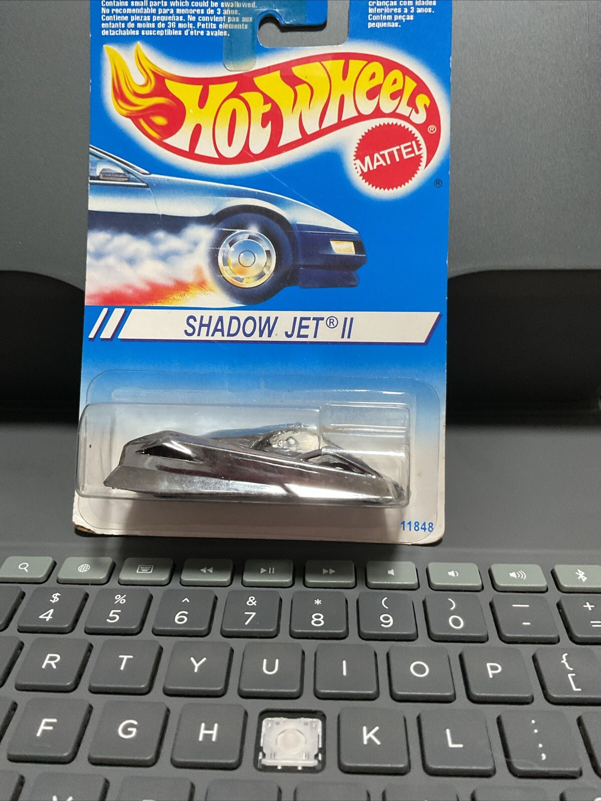 Hot Wheels: Collector #246 - Shadow Jet II - Dark Chrome | eBay