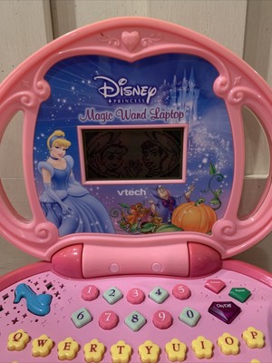 Vtech Disney Cinderella Magic Wand Educational Laptop | eBay
