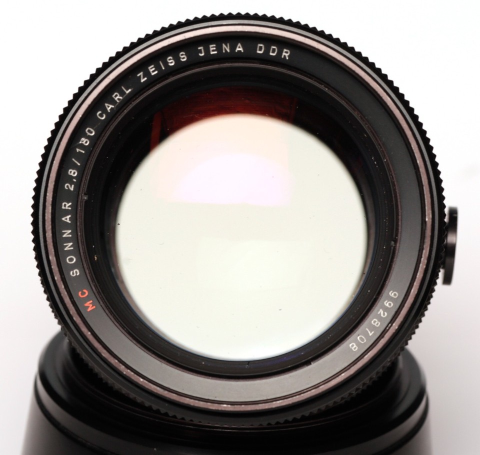 Carl Zeiss Jena Sonnar MC 180 MM 2,8 Pentacon Six EXCELLENT 0983 | eBay