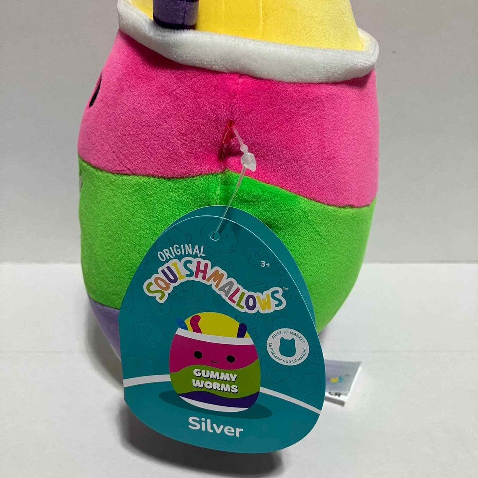 Squishmallows Silver Gummy Worms 6-7" NEW | eBay
