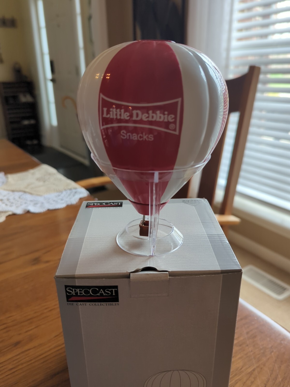 New Little Debbie Snacks Diecast Hot Air Balloon Die Cast SpecCast Bank ...