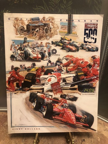 INDIANAPOLIS 500 Official Program Racing magazine | eBay
