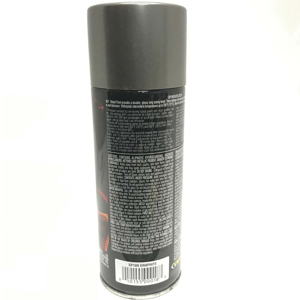 VHT SP189 High Temperature Graphite Wheel Paint 11oz Chip Resistant ...