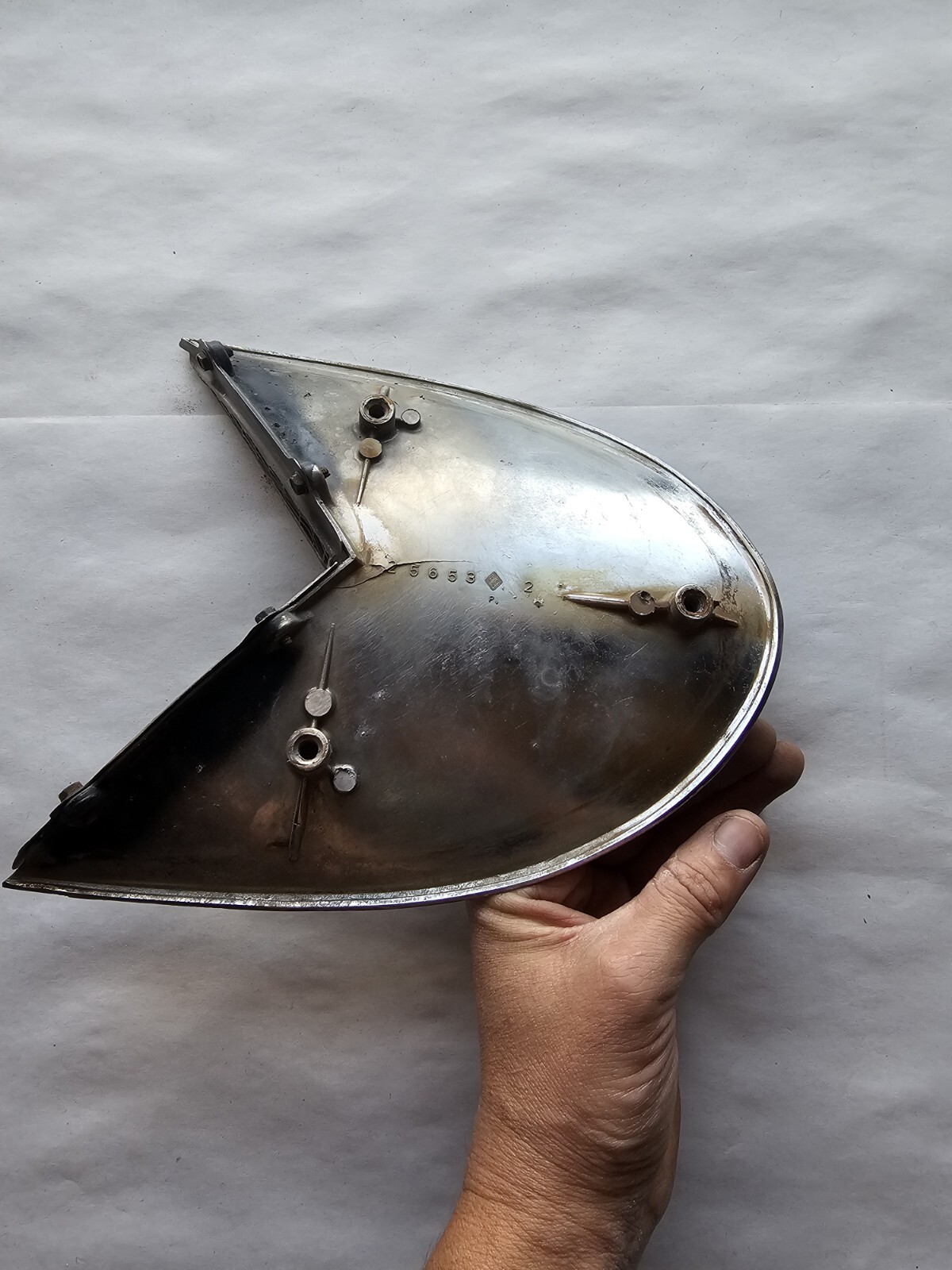 1956 Buick Hood Ornament Base Dry Desert Climate Special Roadmaster ...