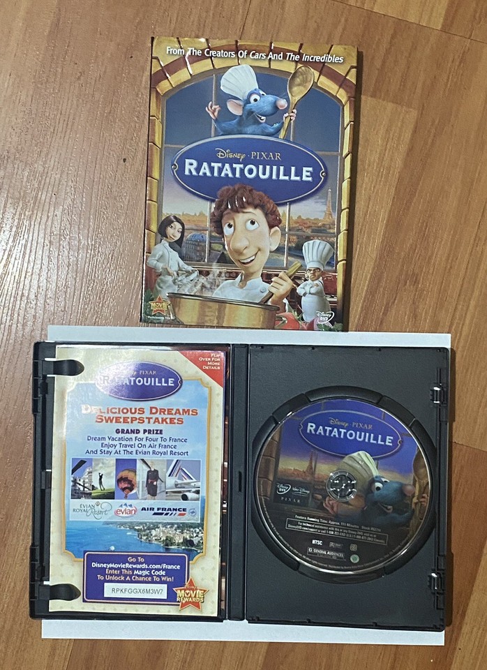 Ratatouille - DVD By Brad Garrett,Lou Romano,Patton Oswalt - Like New ...