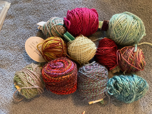 11 Wound cakes - Quality Yarn - Each has it's own content tag - New | eBay