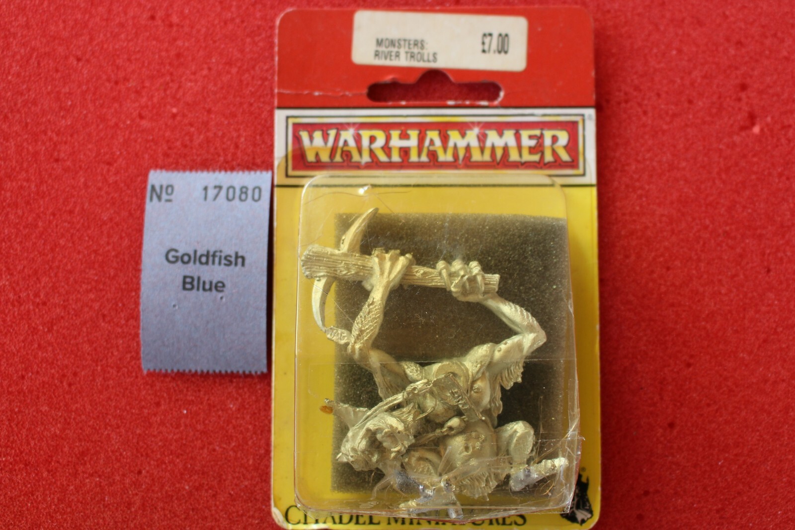 Warhammer Games Workshop River Troll Metal Trolls Troggoth 1990s New ...