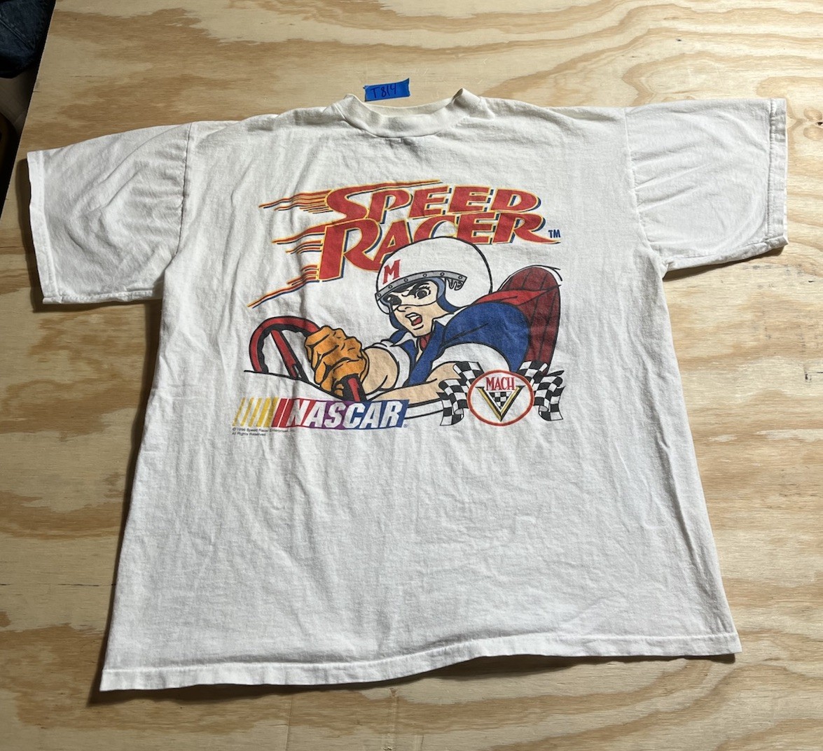 Vintage 1996 Speed Racer NASCAR Go Speed Racer Go Mac… - Gem