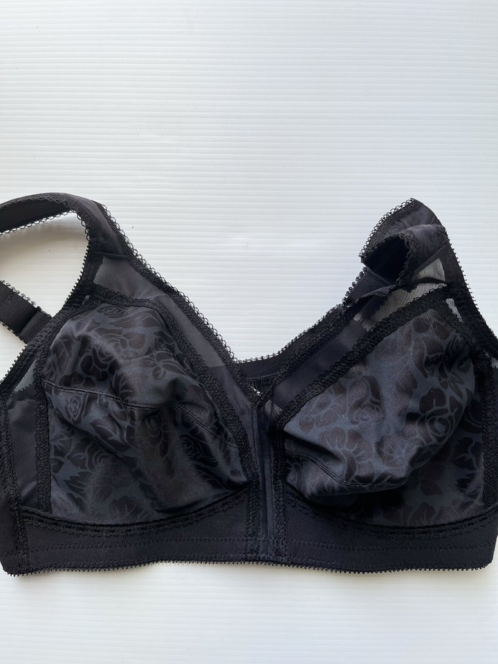 Underscore Black Cushion Strap Wireless Unlined Full Coverage Bra Size ...