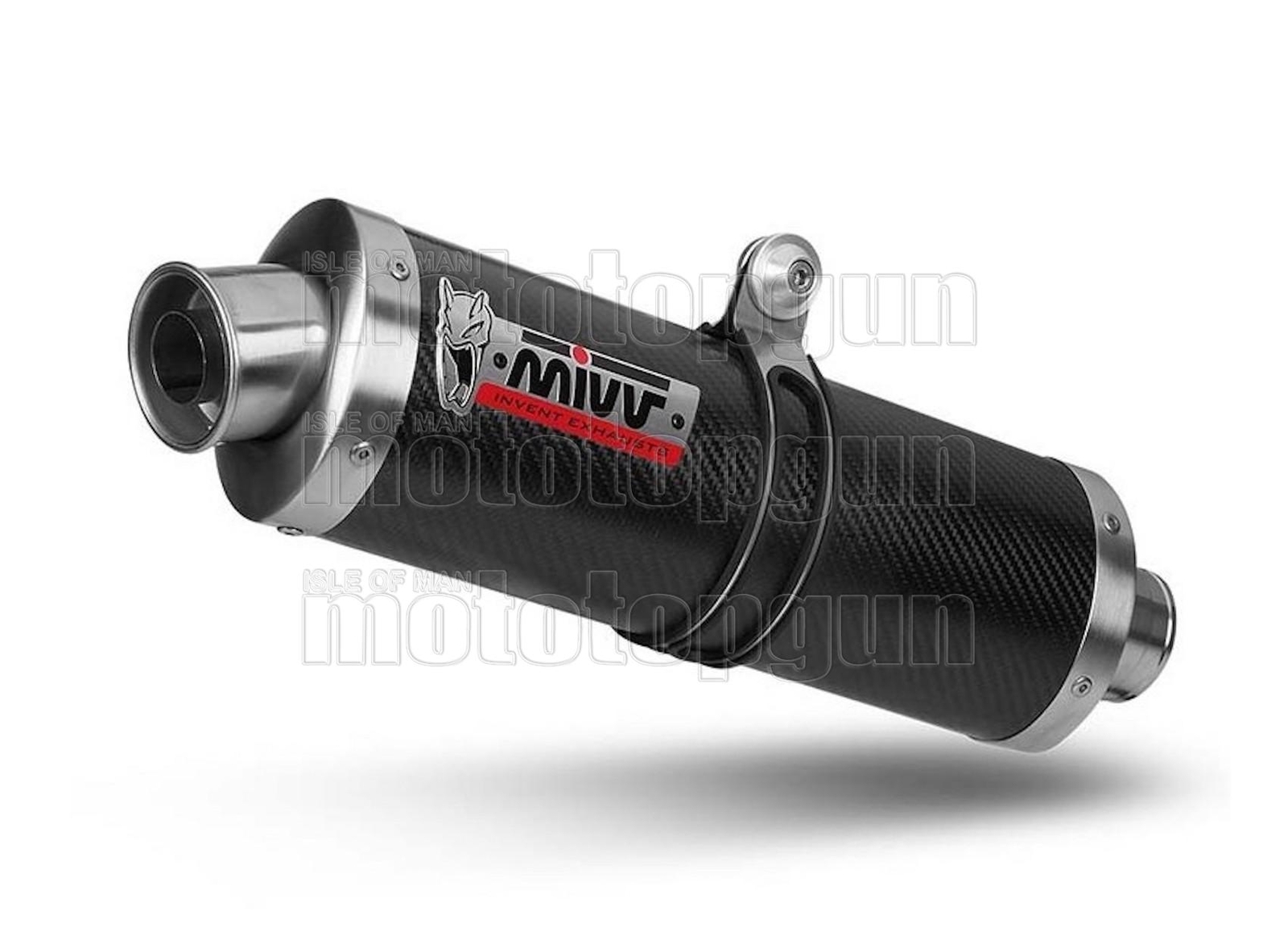 MIVV EXHAUST OEM OVAL CARBON SUZUKI GSF 1200 BANDIT 1996 96 | eBay