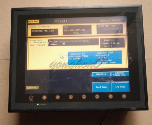 ONE USED MONITOUCH V712SD Touch Screen HMI GRAPHIC PANEL LCD 12" #T8 | eBay.de