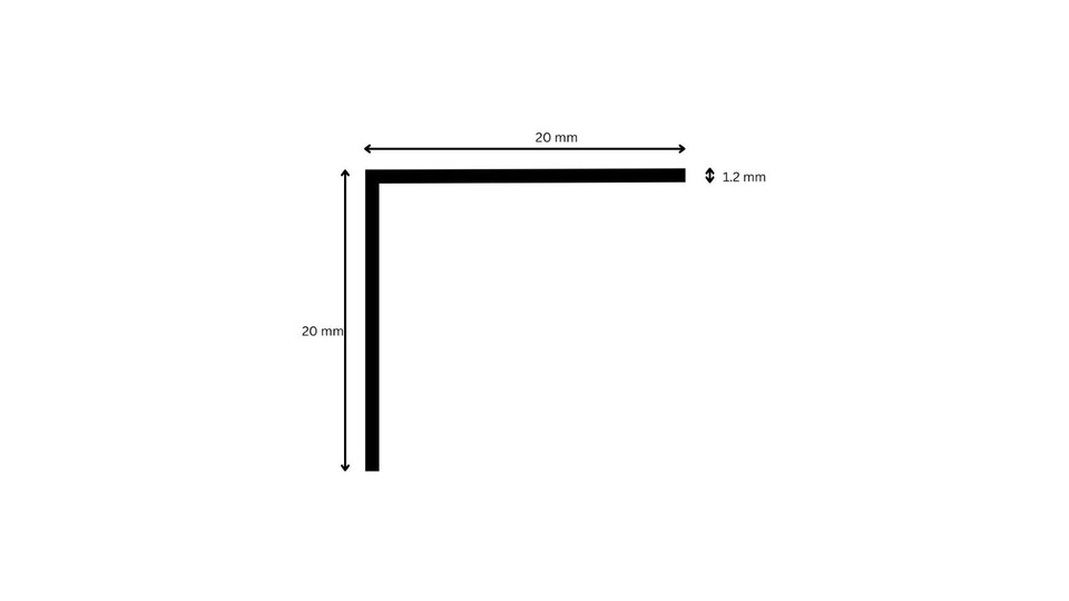 PVC CLEAR ANGLE TRIM WALL PROTECTOR PLASTIC CORNER 90 DEGREE - 1 METRE ...